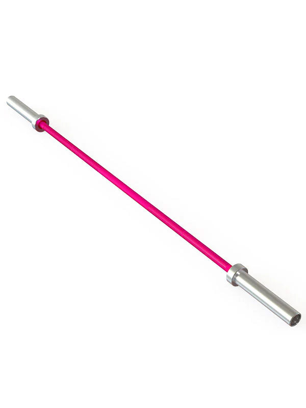 Olympic Training Barbell – 8kg- pink bar – UFF - U First Fitness